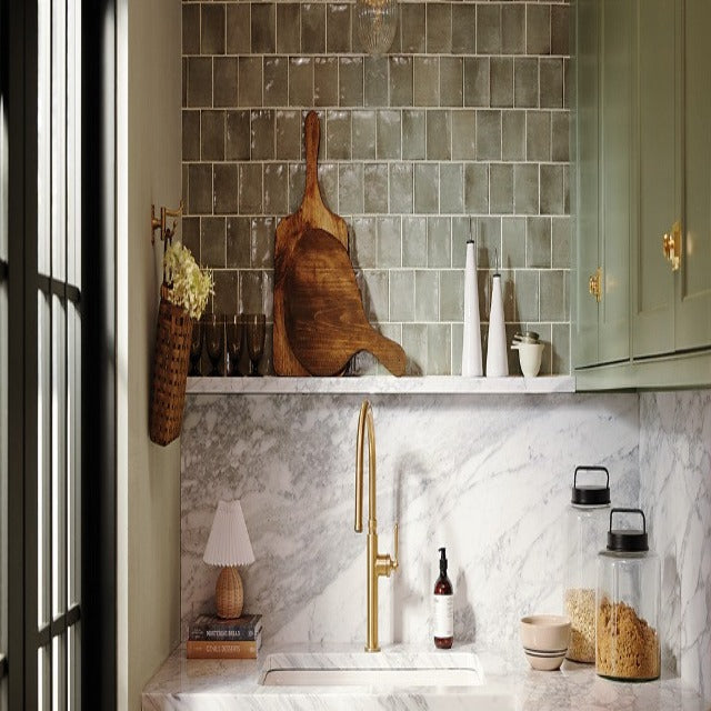 Ann Sacks Canyon Lake Tile by Studio McGee - Alberta Hardwood