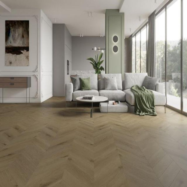 Ethos Radiance Chevron LVP - Alberta Hardwood