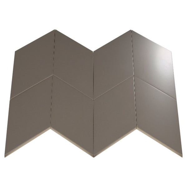 Ceratec Equipe Rhombus Dark Grey Tile 5.5x9.5 - Alberta Hardwood