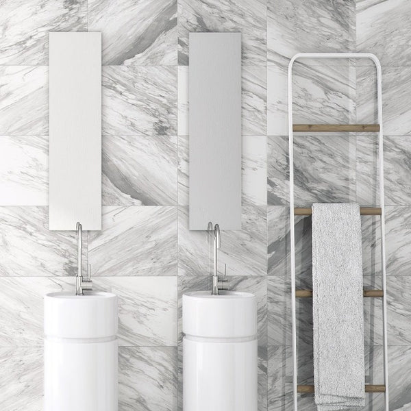 Eksa Macael Floor & Wall Tile - Alberta Hardwood